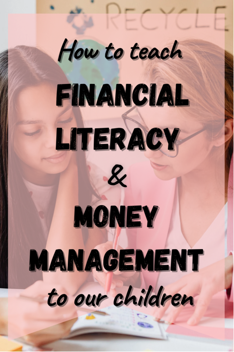 How to Teach Financial Literacy and Money Management to our Children ...