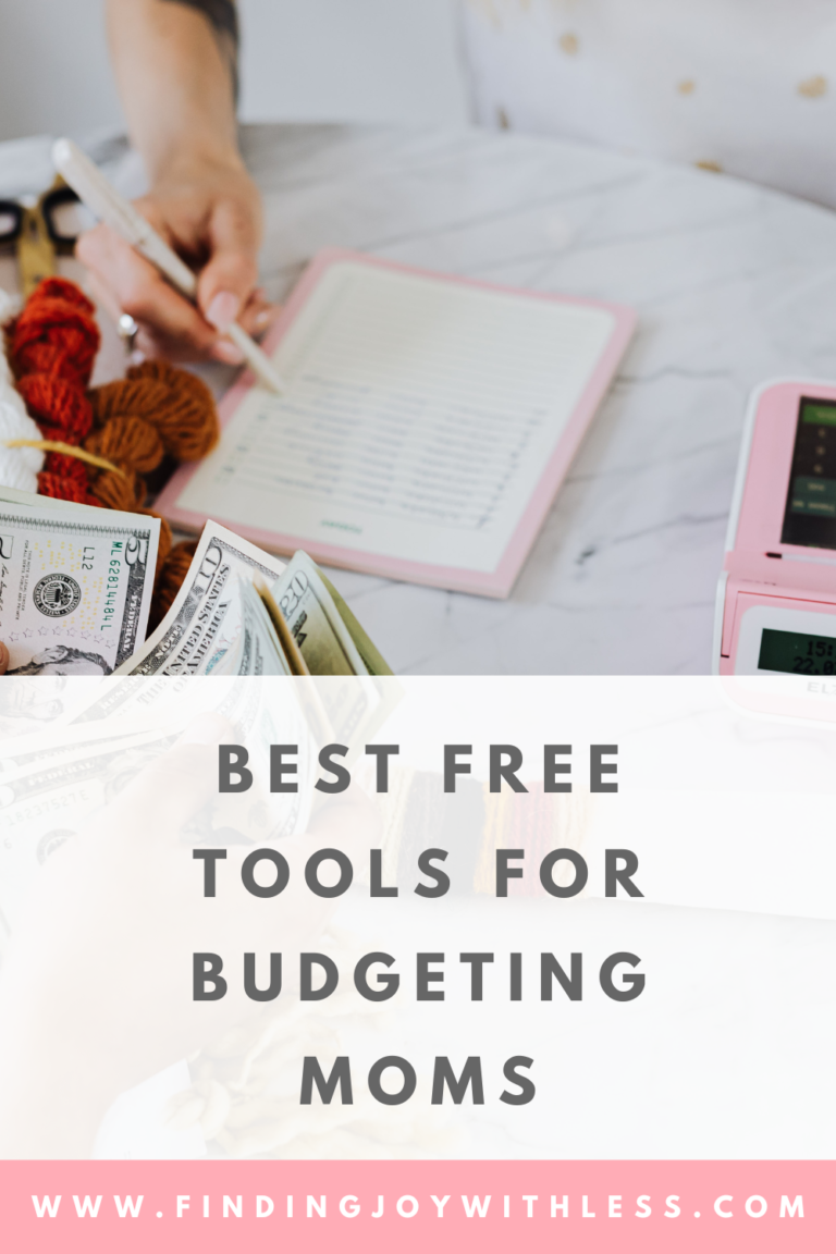 5 BEST FREE BUDGETING TOOLS FOR MOMS