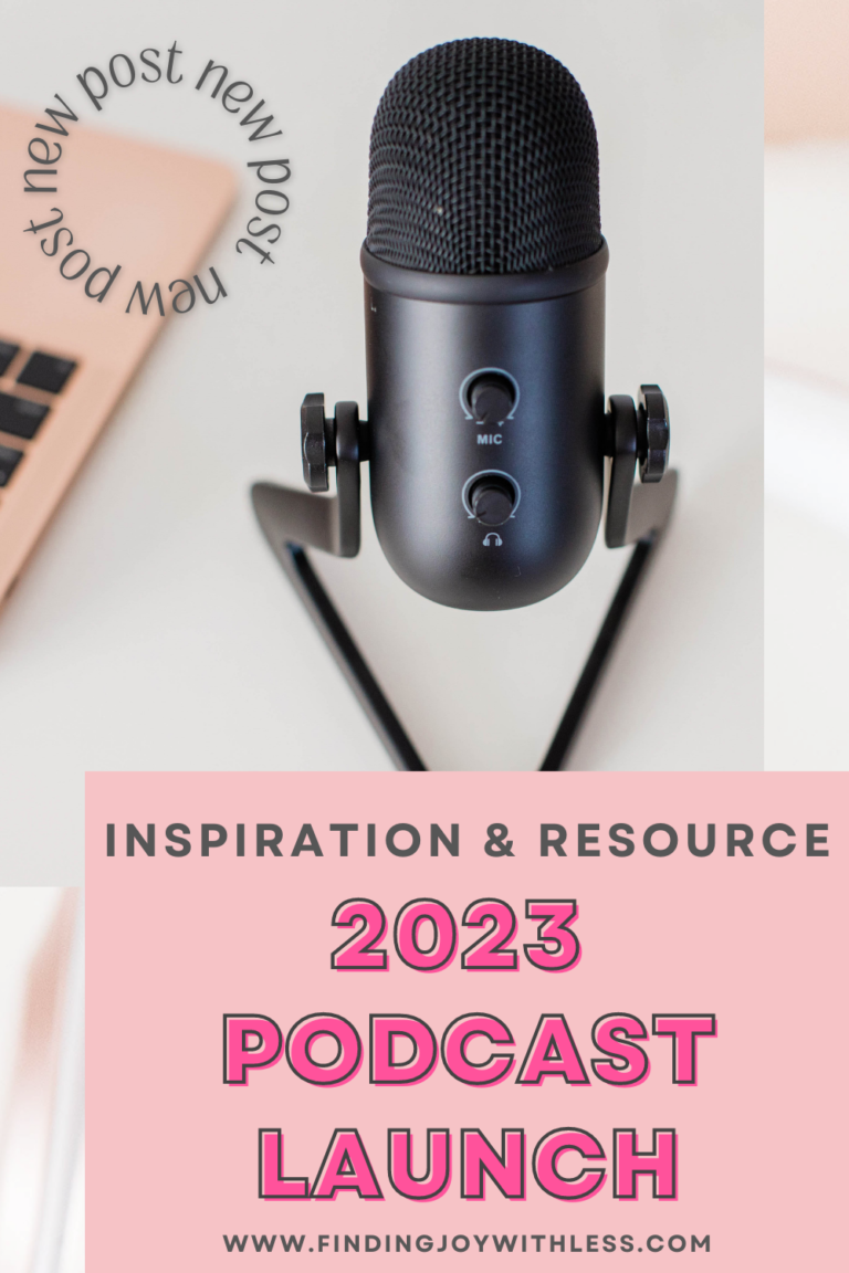 The Exciting Prospect of Launching My Own Podcast in 2023 - Finding Joy ...